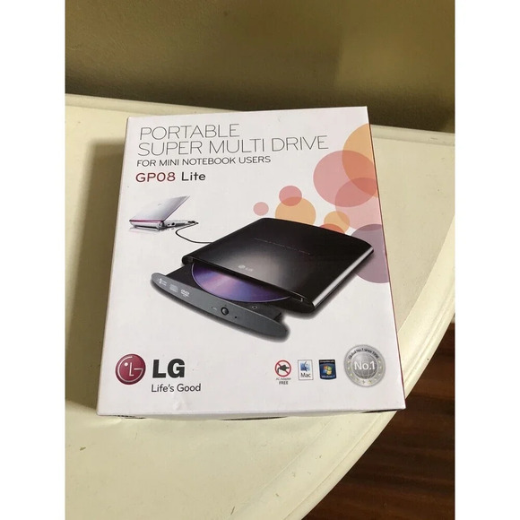 LG | Portable Audio & Video | Lg Portable Multi Drive Gp8 Lite External ...